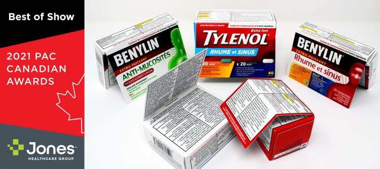 Best of Show for Package Innovation | Jones Healthcare Group